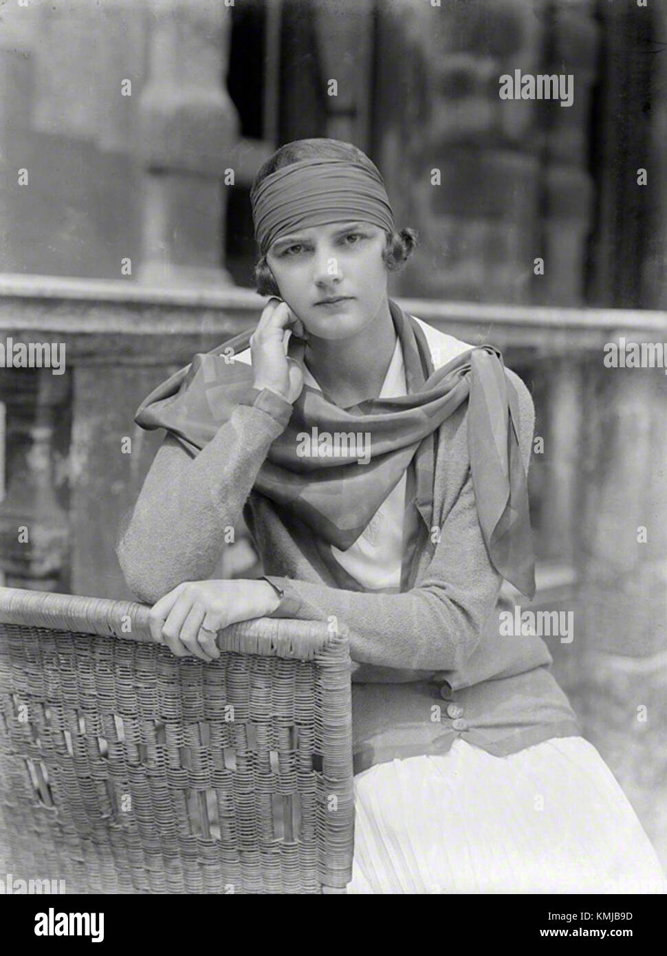 A portrait of Eileen Bennett from 1928, capturing the fashion and style ...