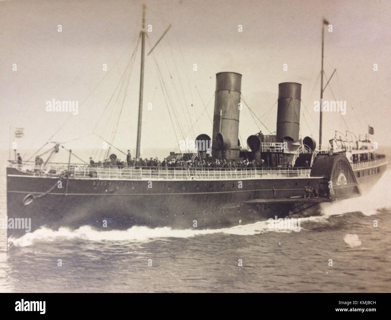 The *Queen Victoria* is a historic paddle steamer that was part of the ...