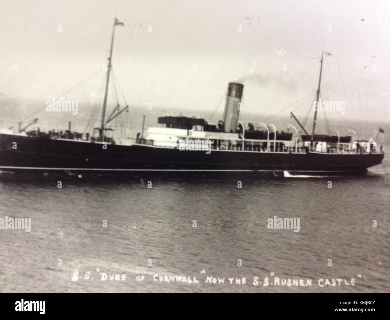 The SS Rushen Castle, formerly known as the SS Duke of Cornwall, was a ...