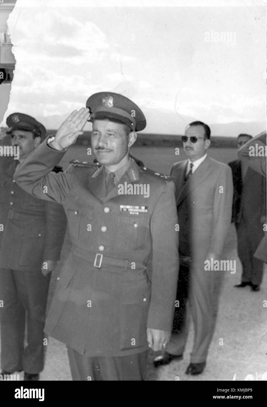 Affif Bizri Salute Stock Photo - Alamy