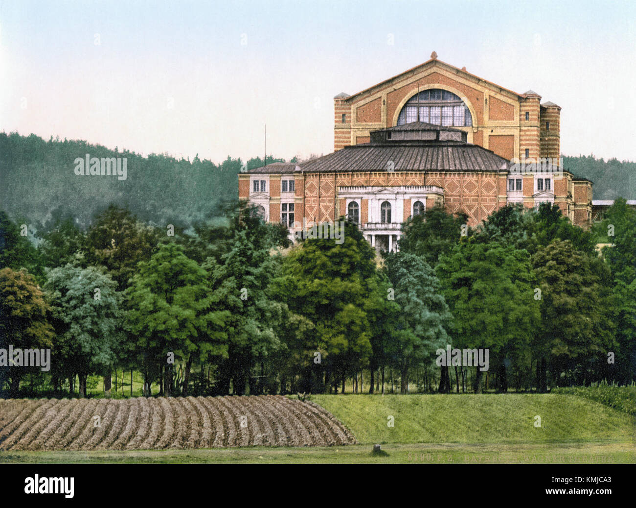 Festspielhaus Bayreuth, built in 1900, is a renowned opera house in ...