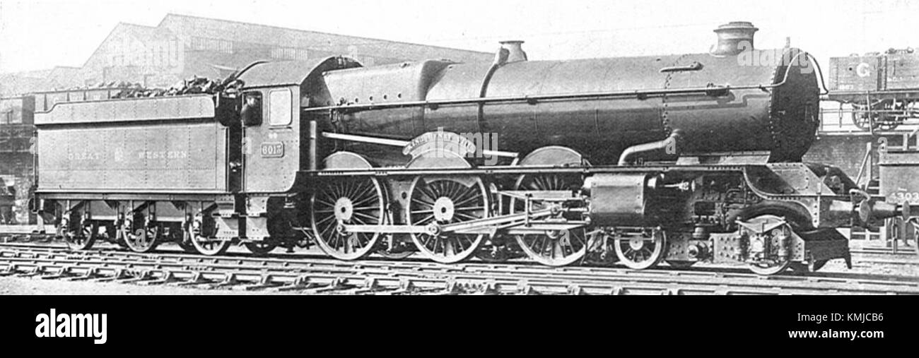 The GWR King Class locomotive, 6013 King Henry VIII, is a prominent ...