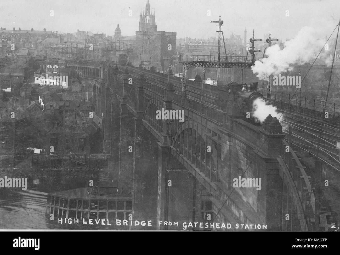 The High Level Bridge in Gateshead, England, is an iconic structure ...