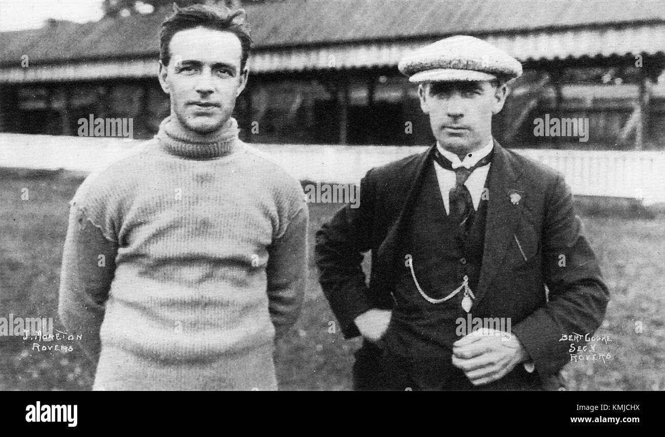 Jimmy Moreton and Bert Cooke were notable figures, each contributing to ...