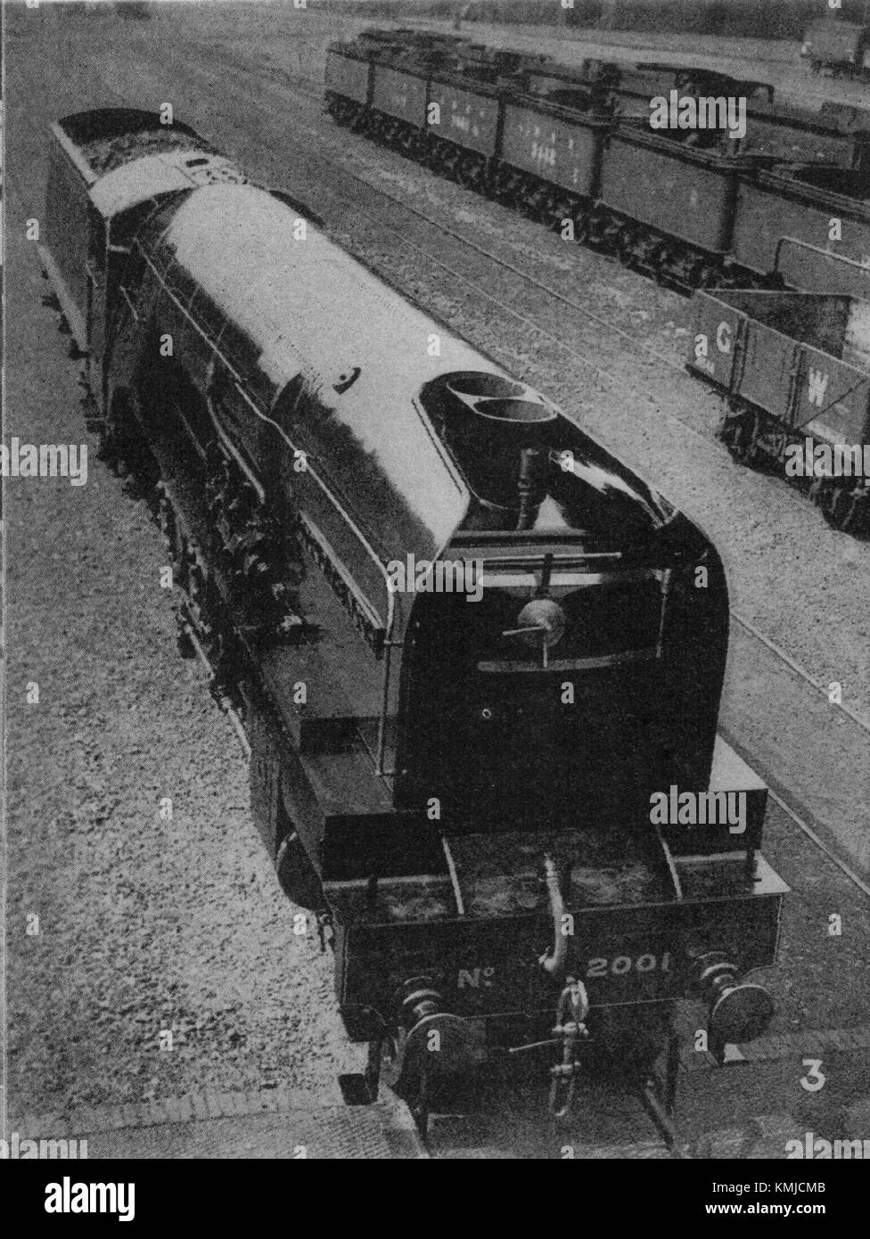 The LNER P2 'Cock O' The North,' built in 1934, was a steam locomotive ...