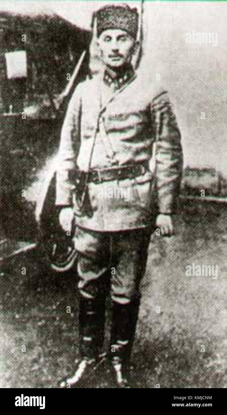 Lieutenant Colonel of Militia Topal Osman Stock Photo - Alamy