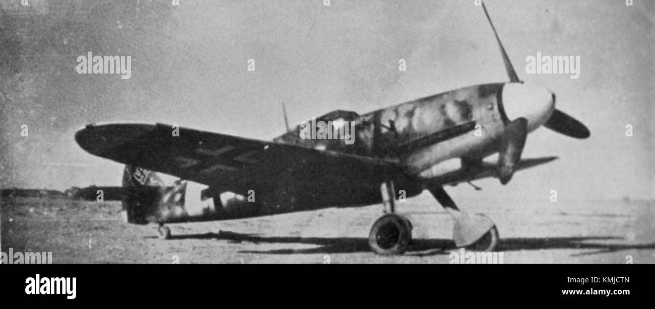 The Messerschmitt Me109G was a German fighter aircraft used during ...