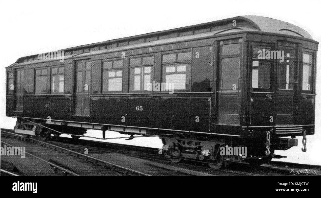 Vintage railway coach Black and White Stock Photos & Images - Alamy