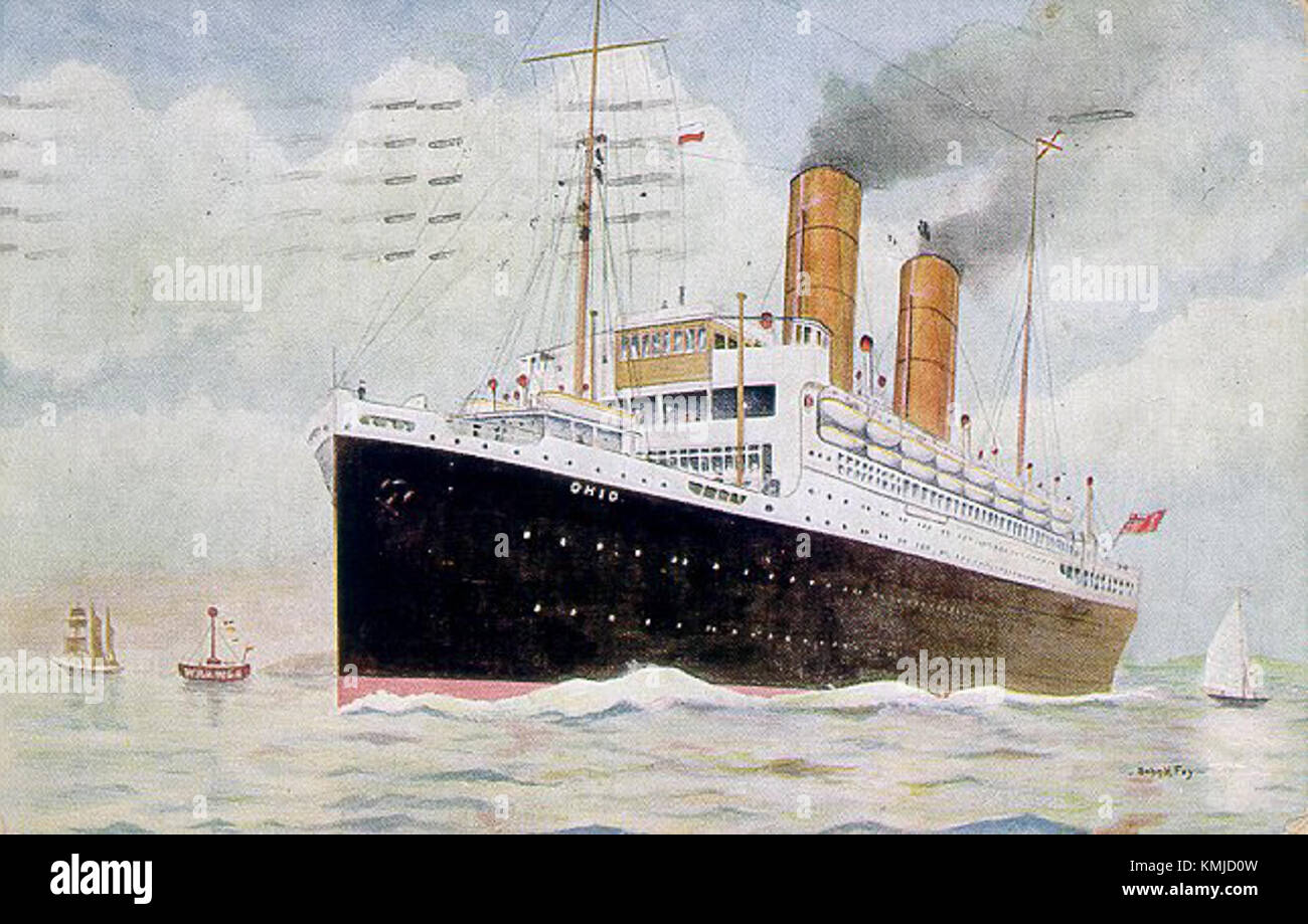 Ohio liner, referring to a ship or vessel named after the state of Ohio ...