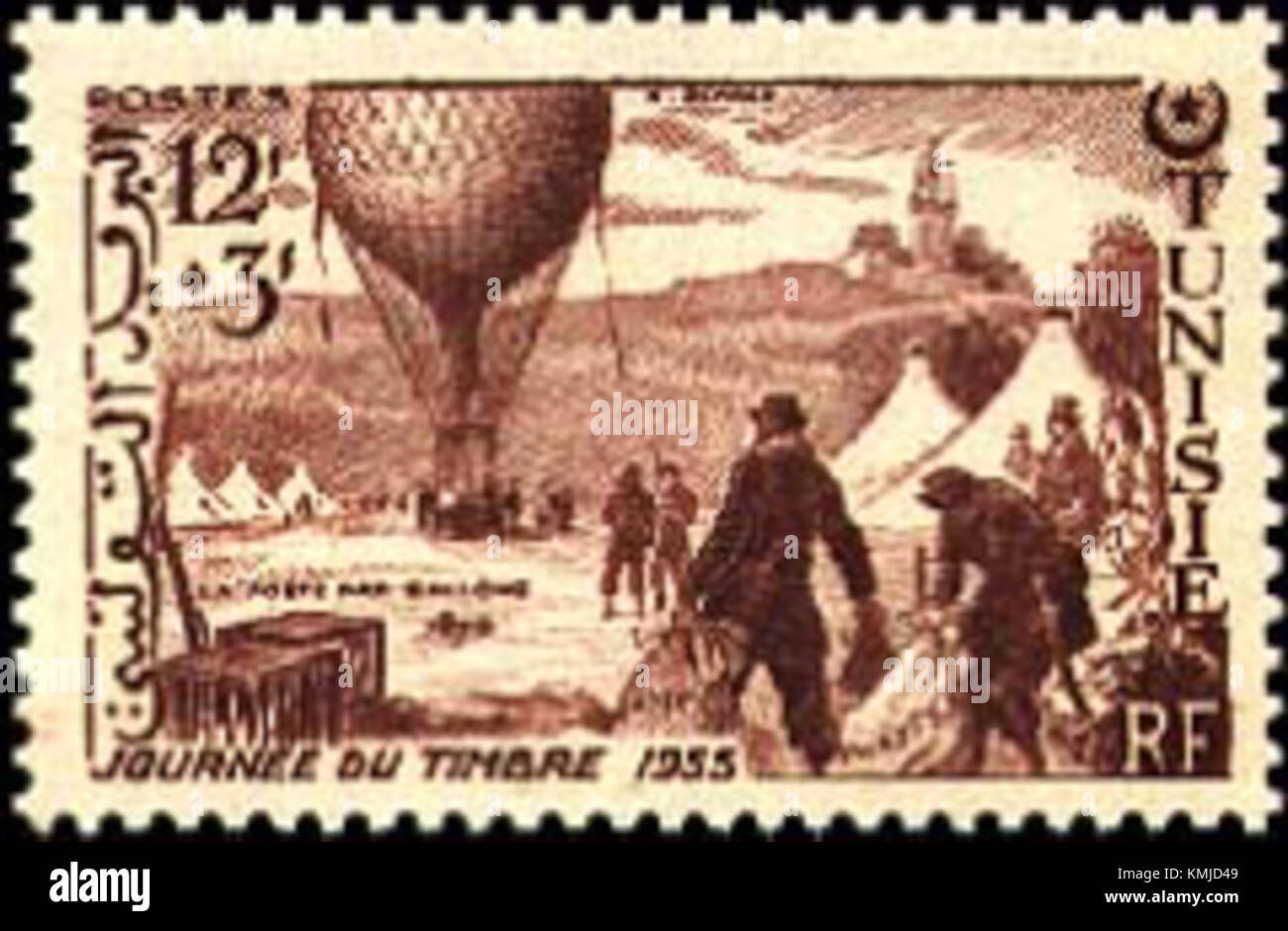 Postal Postal Stamp Day Post Balloon Stock Photo - Alamy