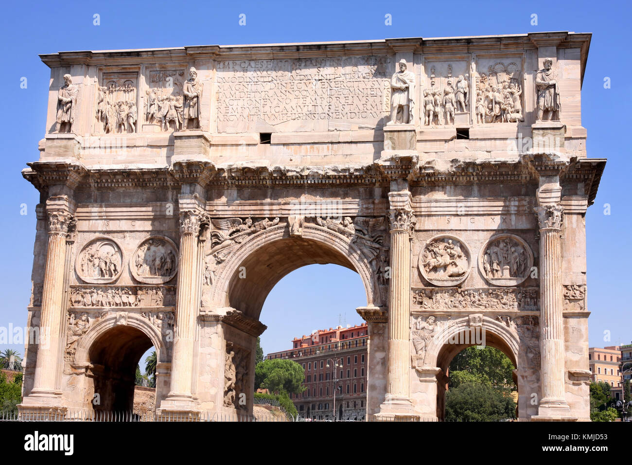 details of Arco de Constantino in Rome, Italy Stock Photo - Alamy