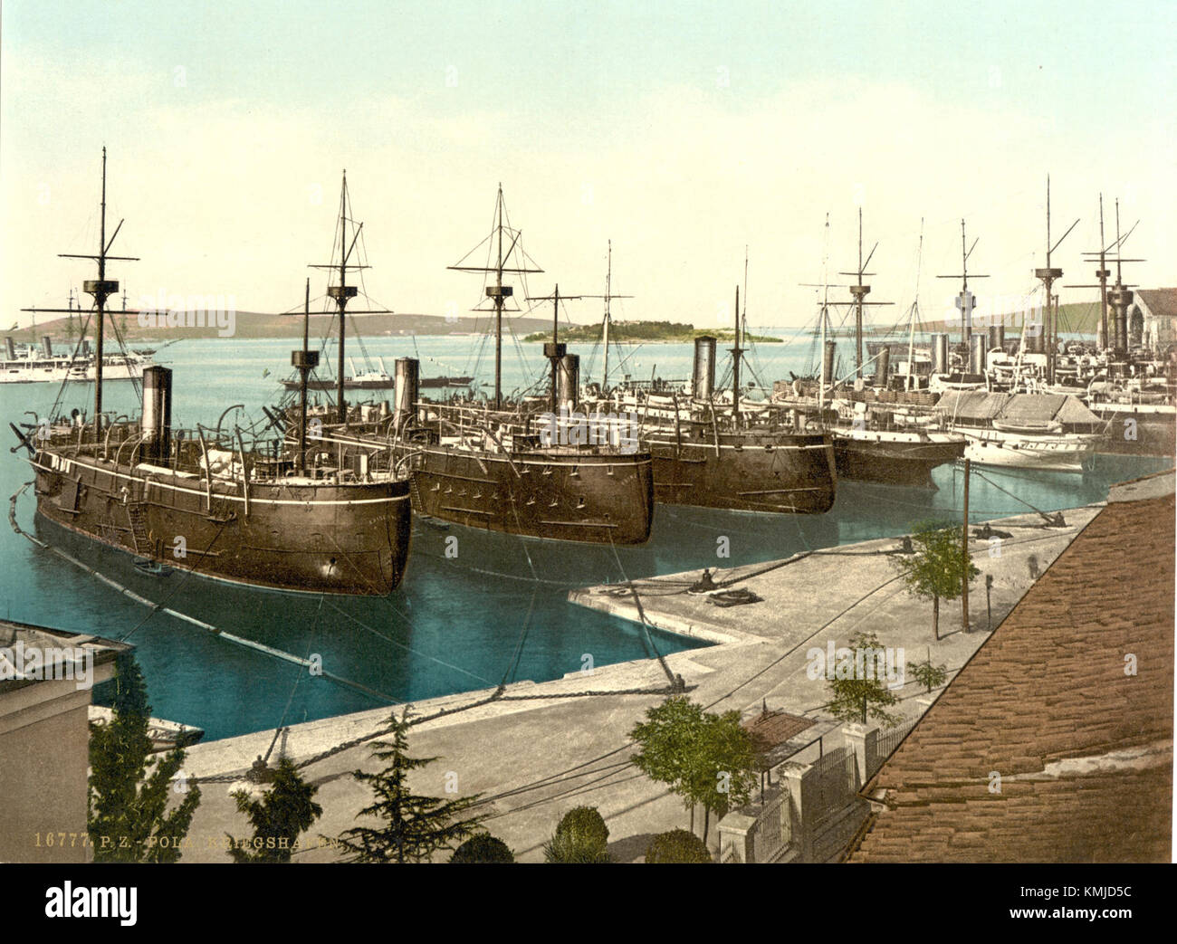 Pula's naval yard is a historic shipbuilding facility in Croatia, known ...