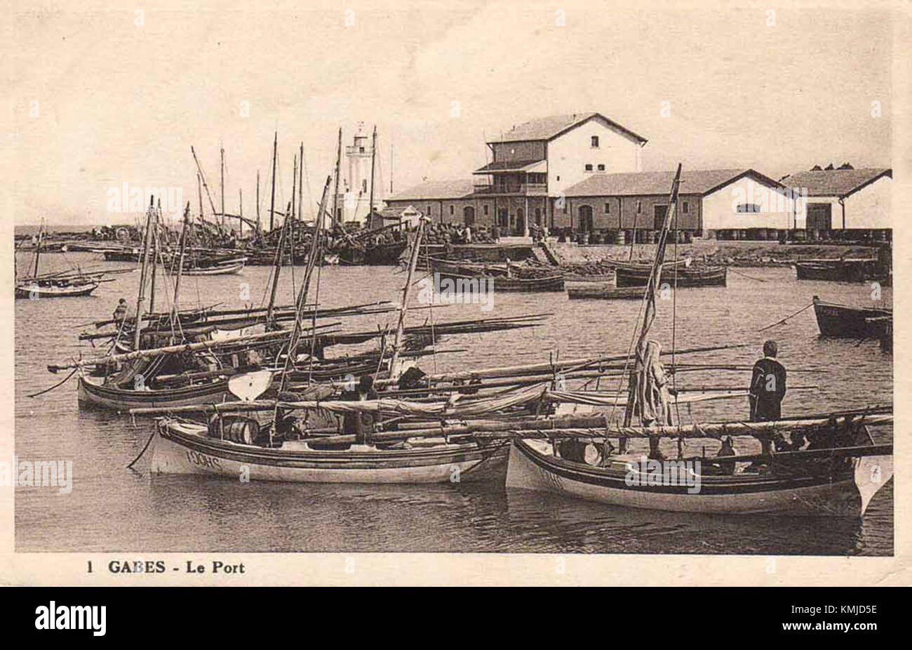 Port Gabes, located in Tunisia, is known for its high tide phenomenon ...
