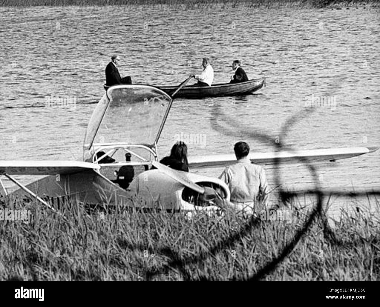 Tage Erlander and Alexei Kosygin at Harpsund 1968 Stock Photo - Alamy
