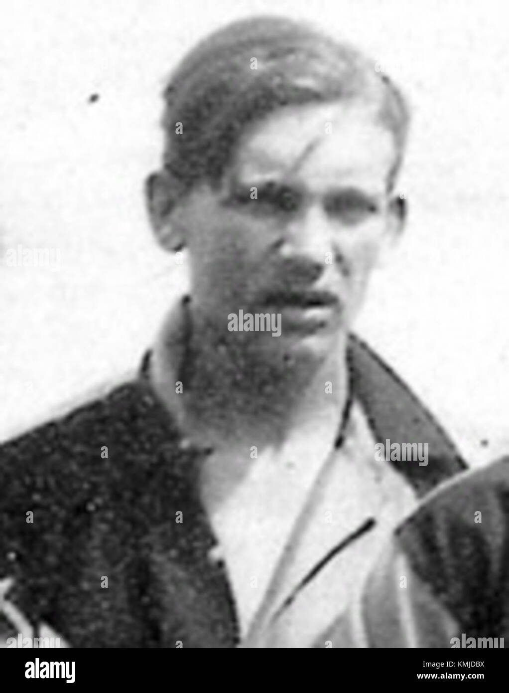 An image from a Swedish football match in 1908, documenting the game ...