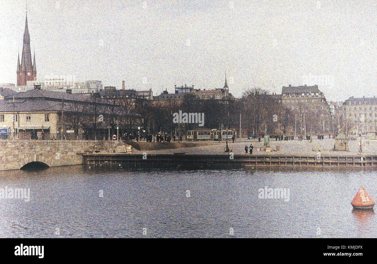 Tegelbacken, photographed in 1935, represents a historical location in ...