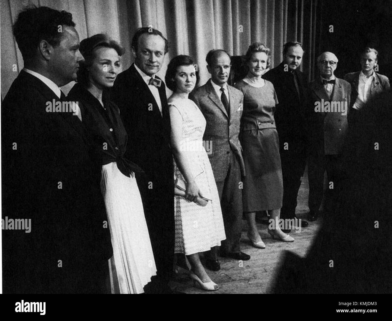 The television theater production 'Tvteater-58-59' represents an ...