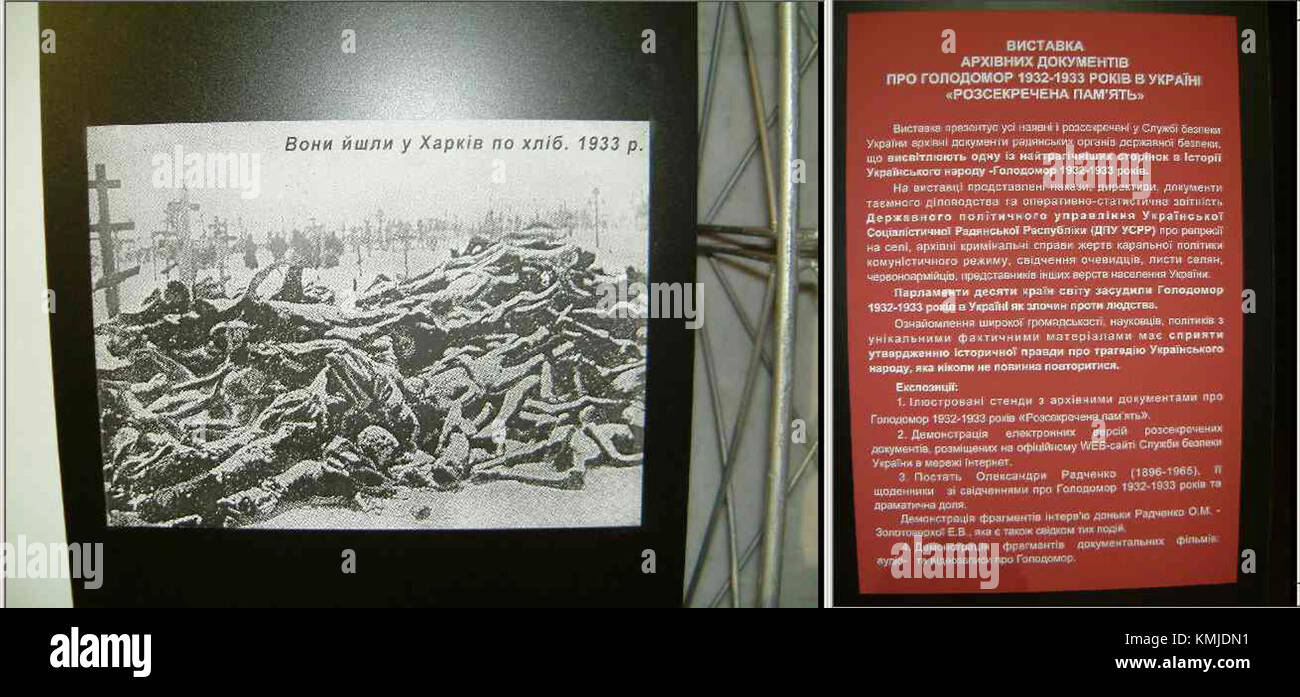 The 1933 Ukrainian Famine, also known as the Holodomor, was a man-made ...