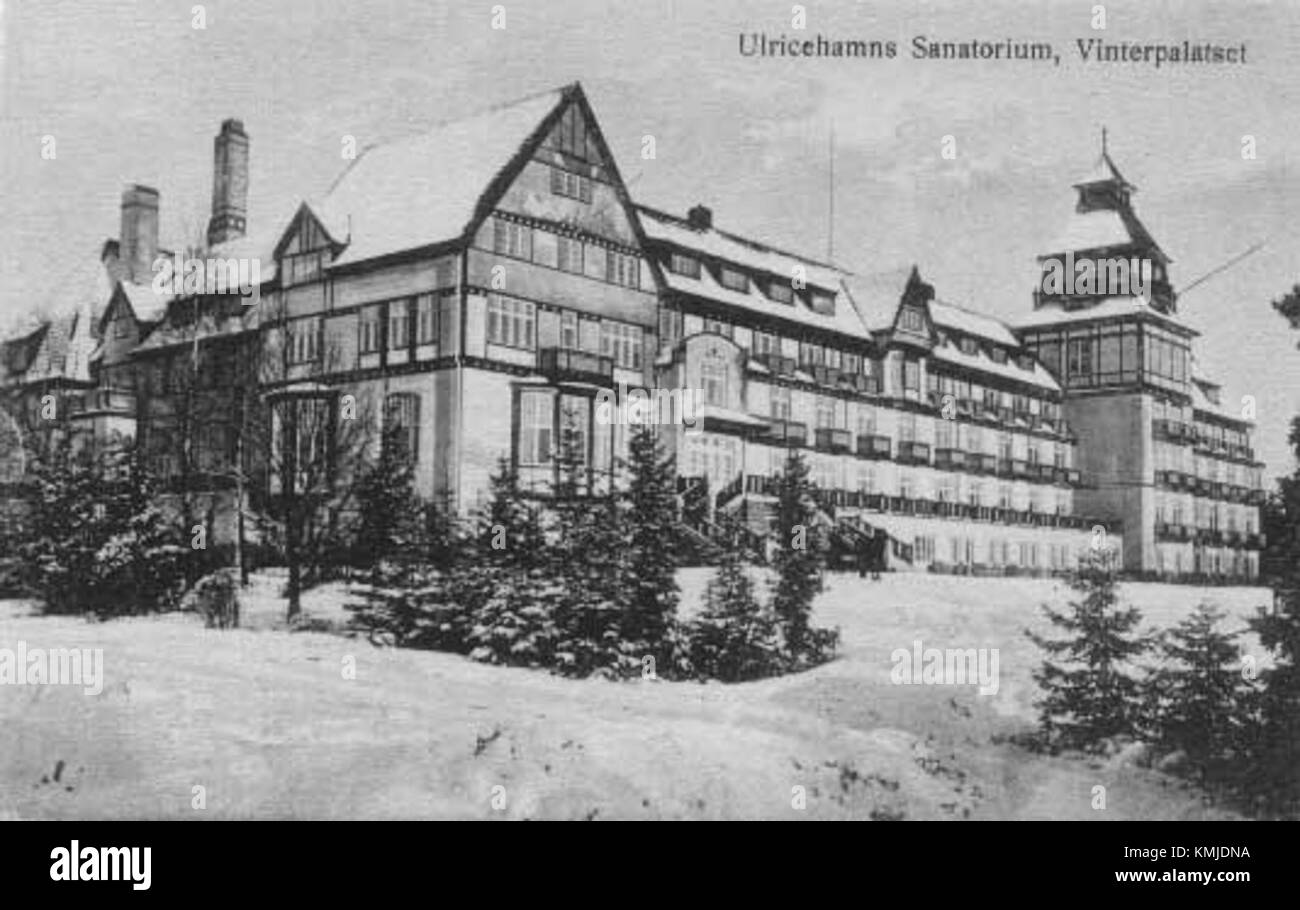 Sanatorium illustration vintage Black and White Stock Photos & Images ...