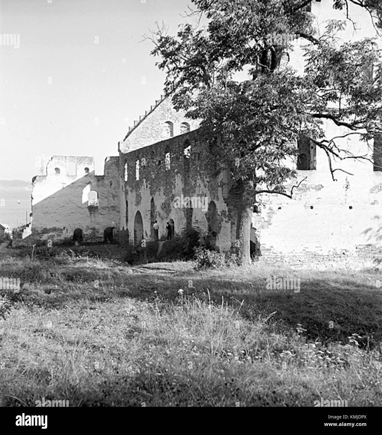 Visingsborg Castle in Sweden is a historic site, known for its medieval ...