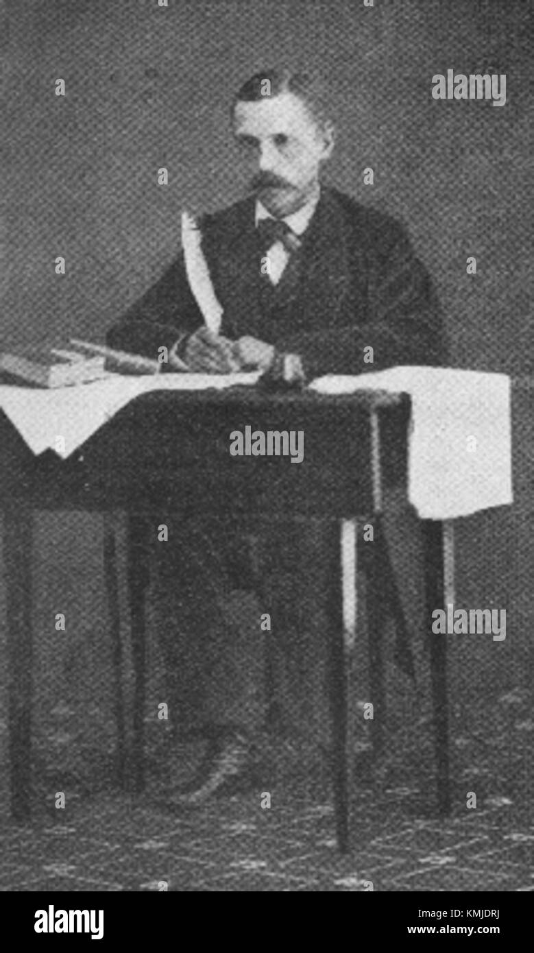 Viktor Rydberg, a notable Swedish author and philosopher, pictured ...