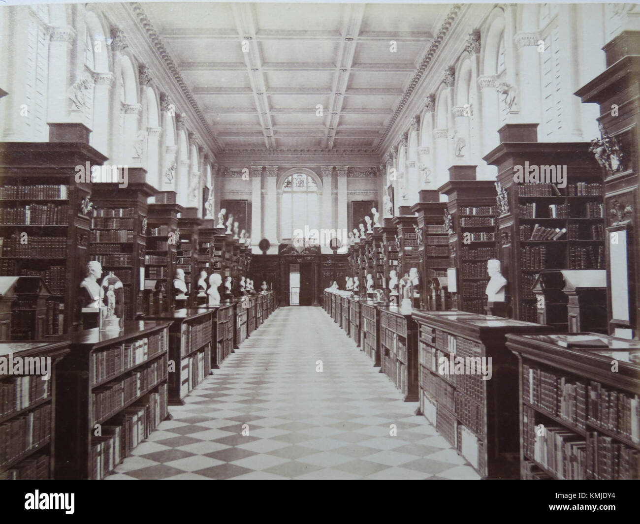 The Wren Library at Trinity College, Cambridge, is an architectural ...