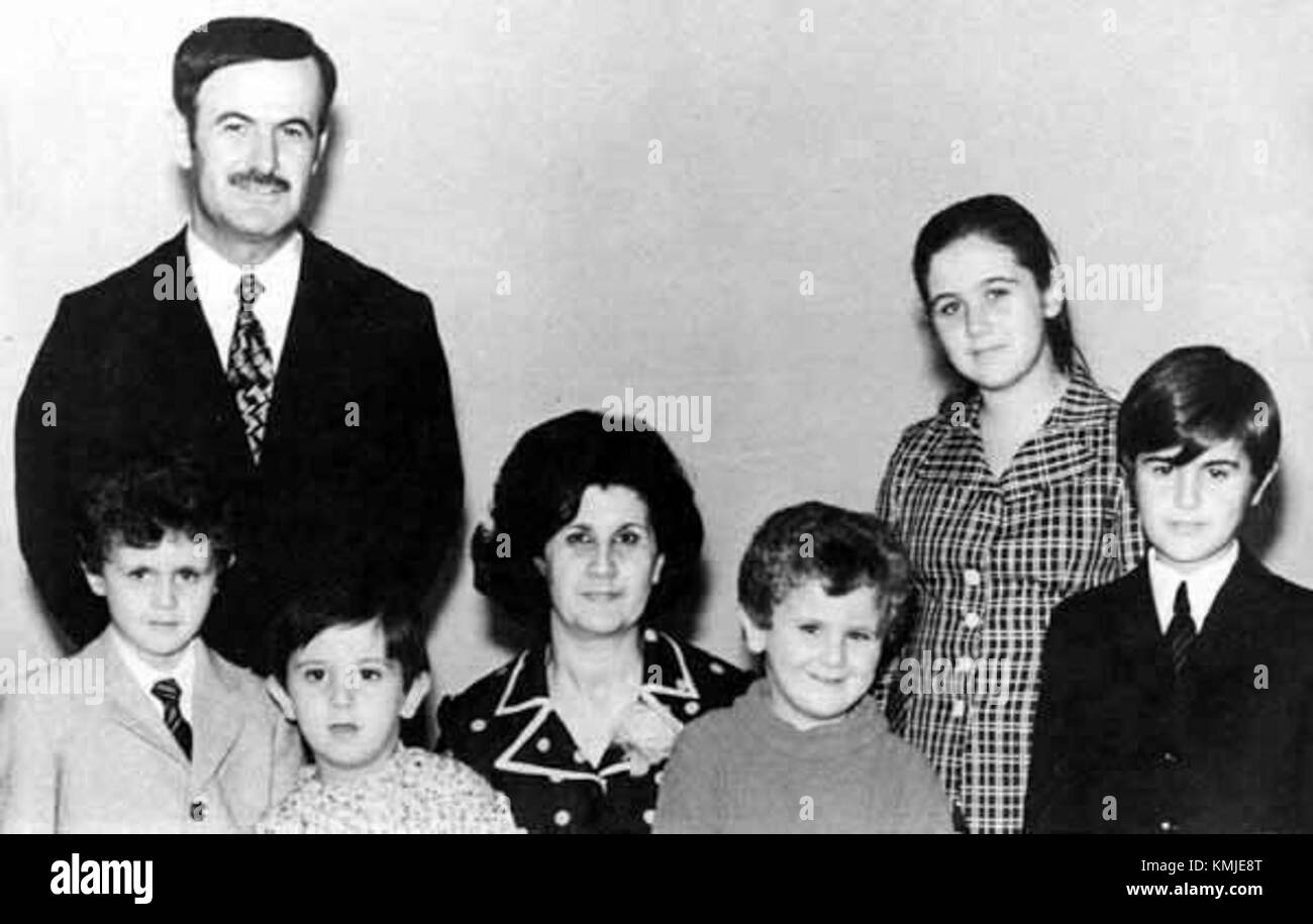 Assad family hi-res stock photography and images - Alamy