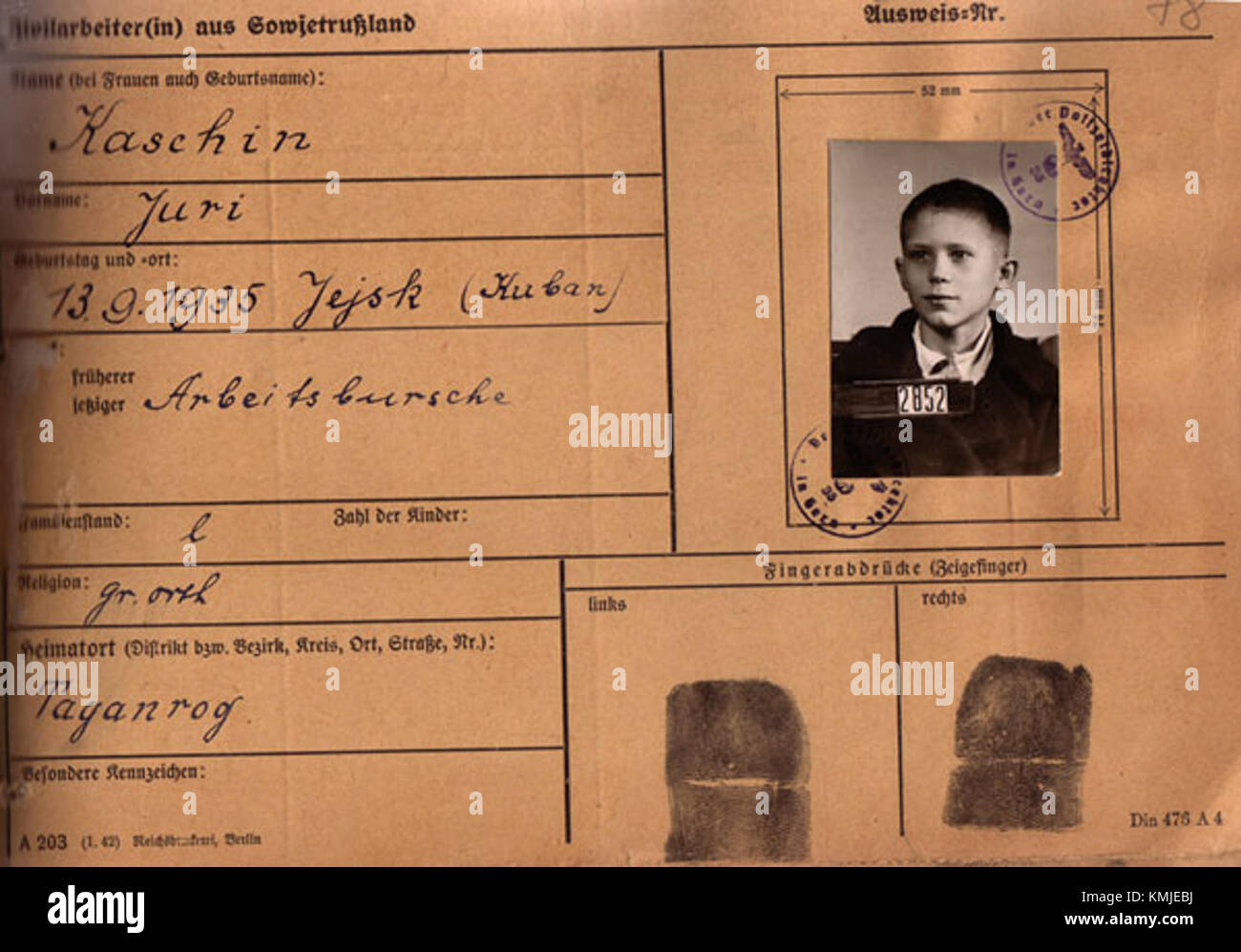 'Ausweis' is a term referring to the identification card used by ...