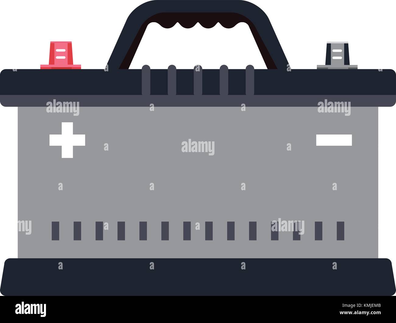 Car Battery Icon - Illustration as EPS 10 File Stock Vector Image & Art ...