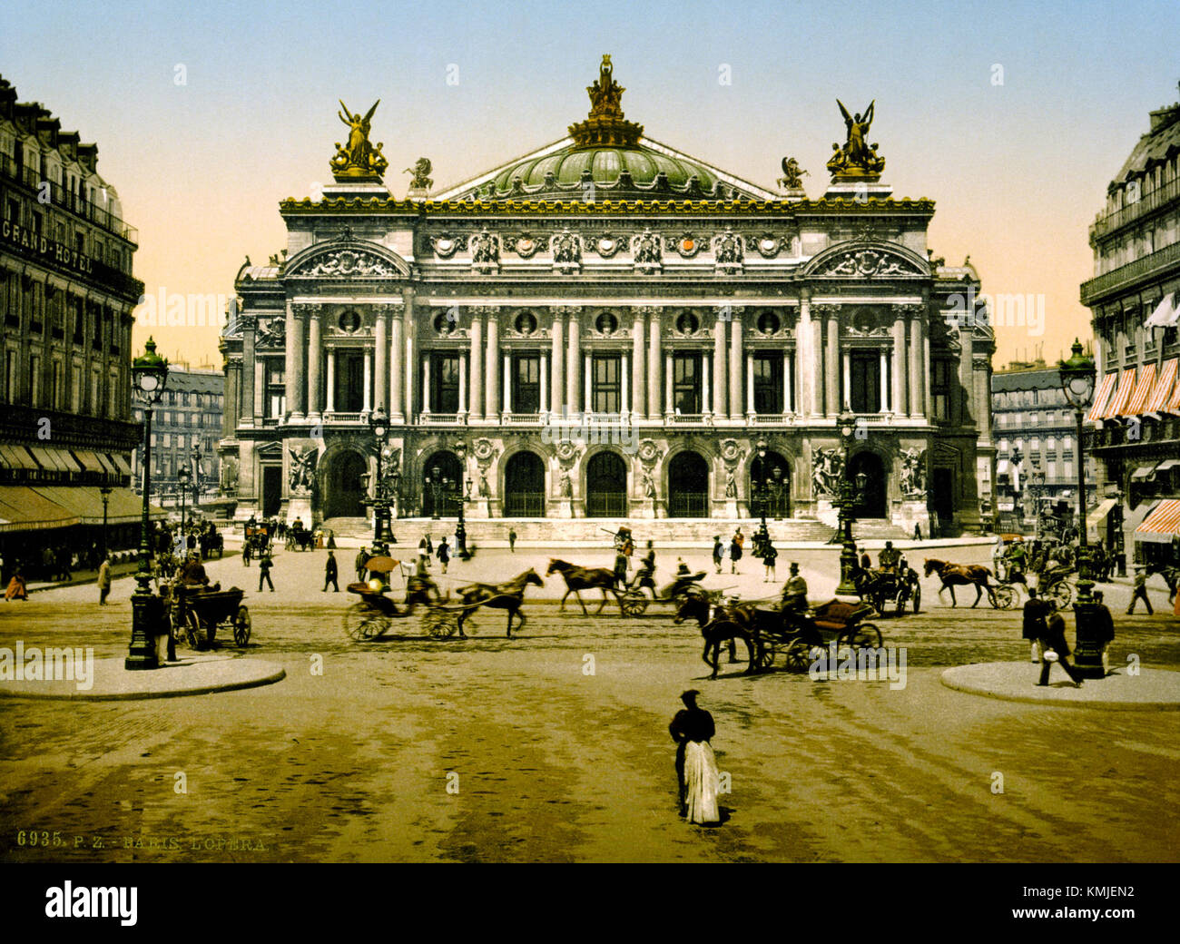 The Paris Opera House, completed in the late 19th century, is one of ...