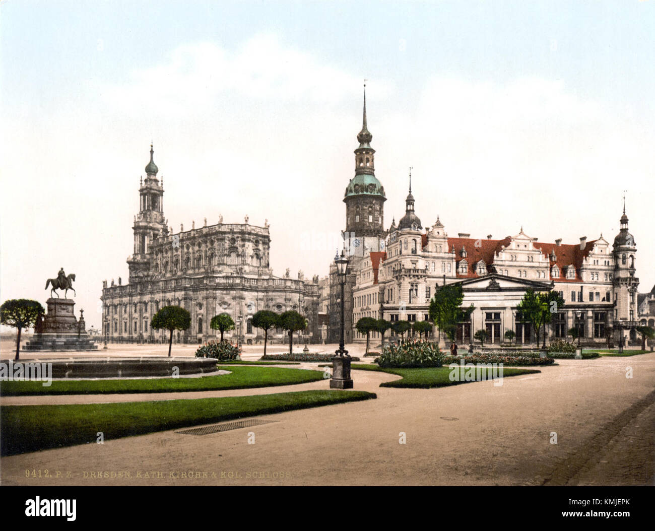Theaterplatz 1900 hi-res stock photography and images - Alamy