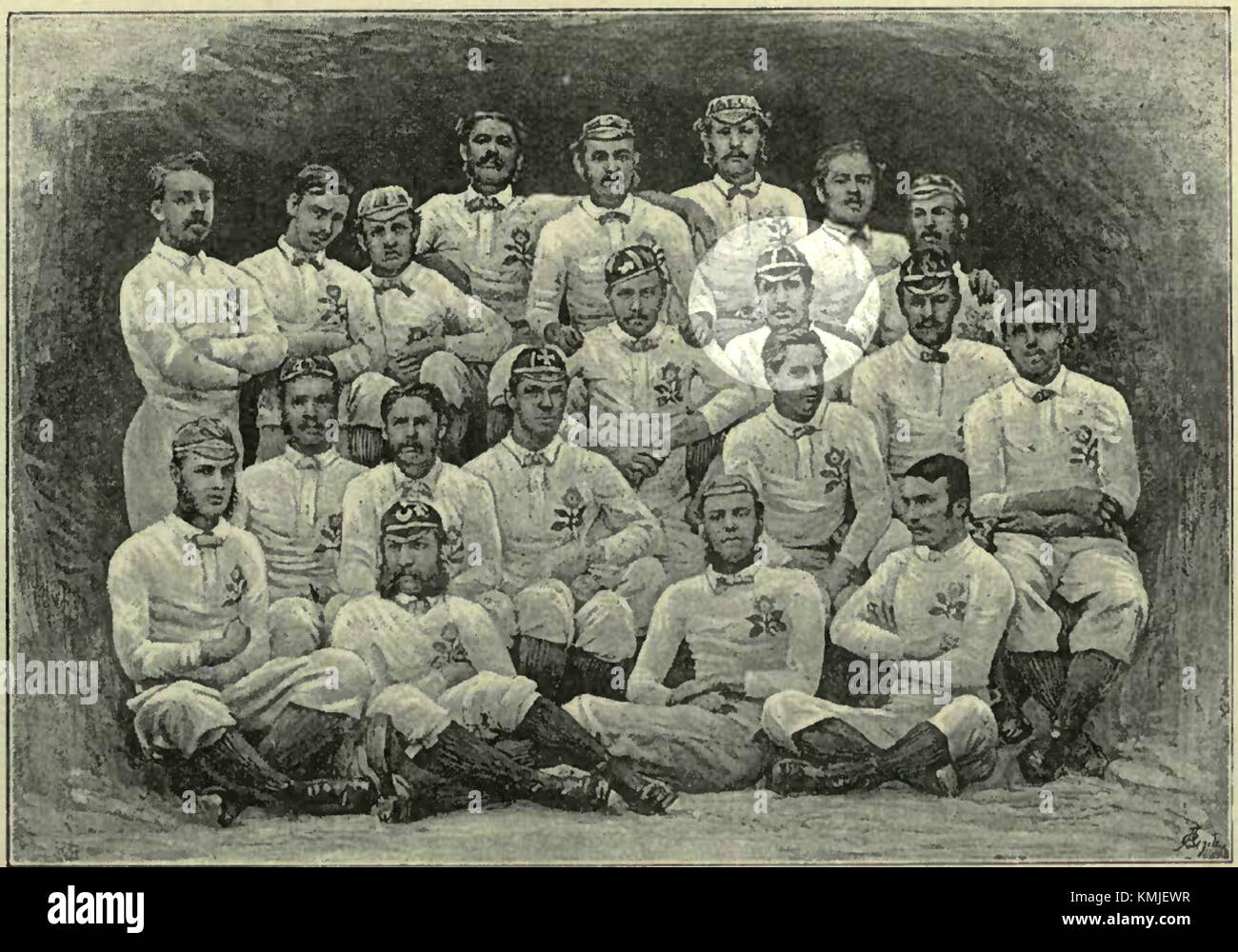 The 1871 England Rugby team, known as the Rovers, represents an early ...