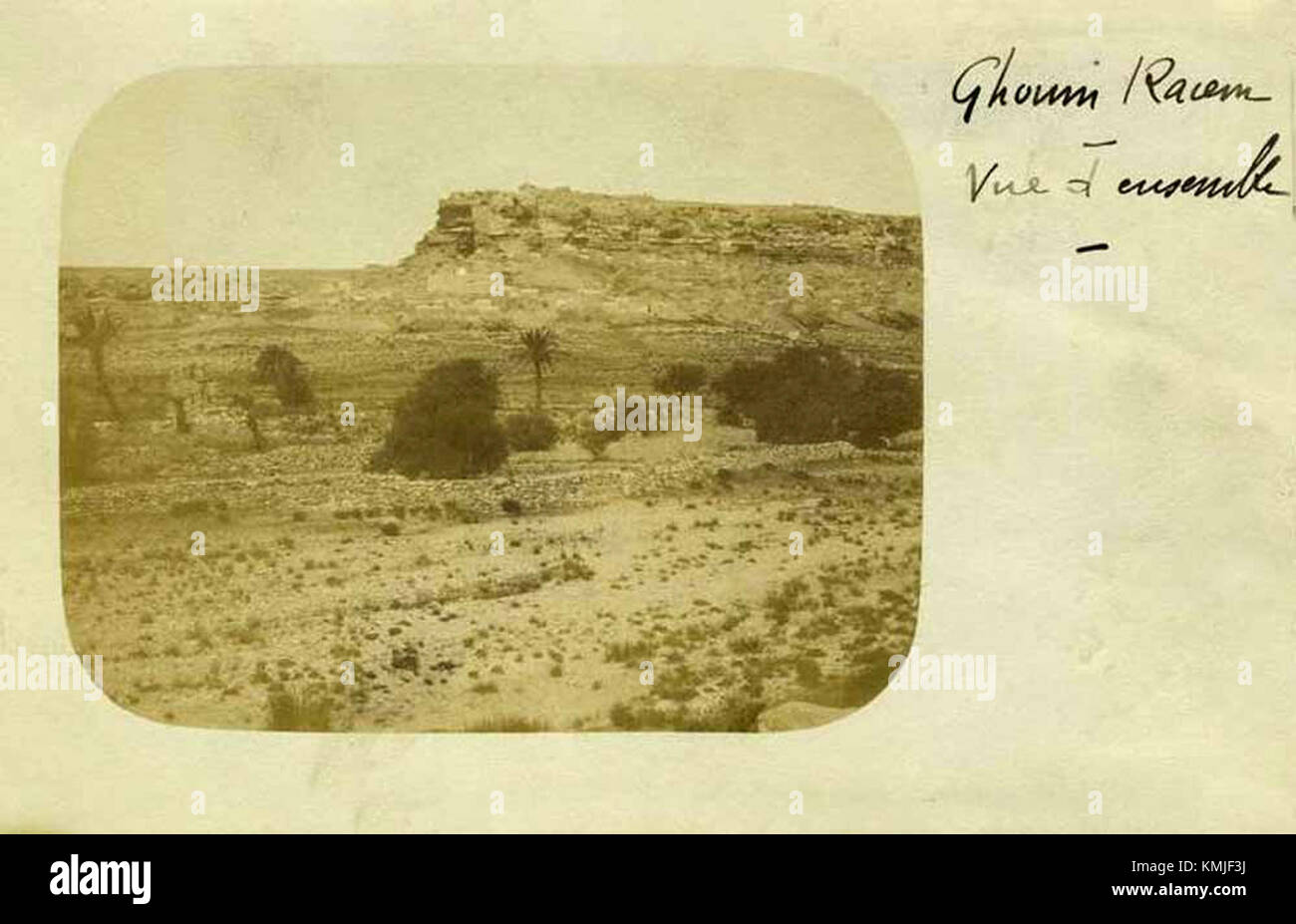 Ghoum racem vue generale Stock Photo - Alamy