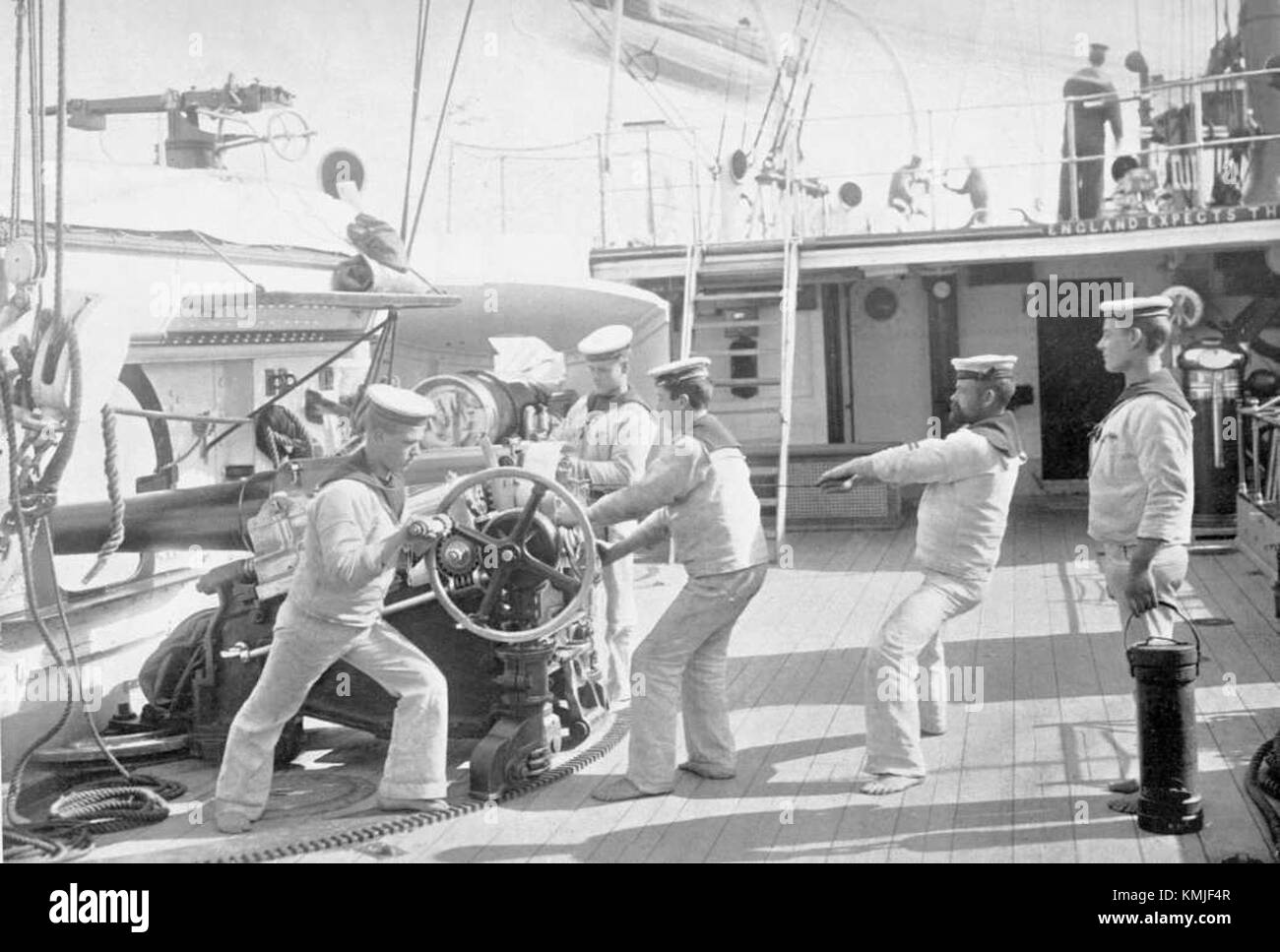 The HMS Calliope, a Royal Navy ship, conducted training exercises with ...