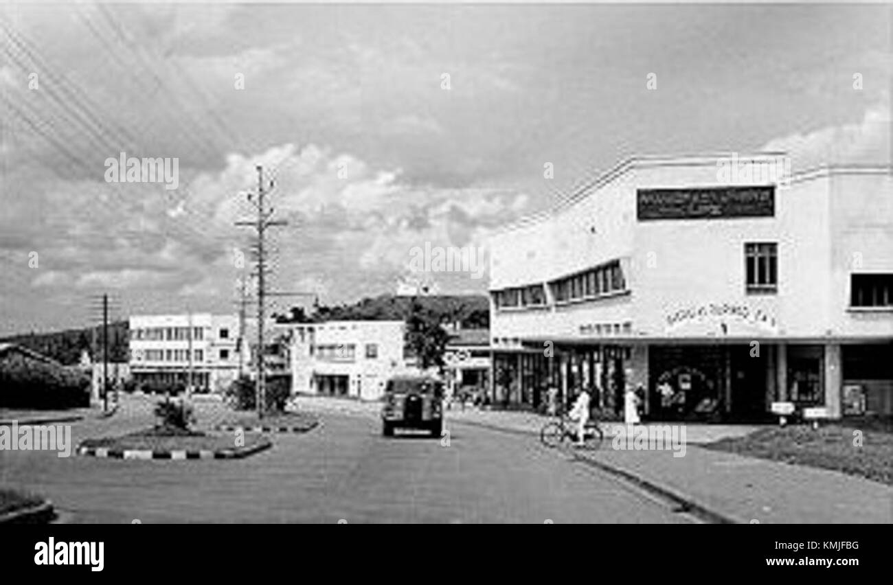1950s historical street in hi-res stock photography and images - Alamy