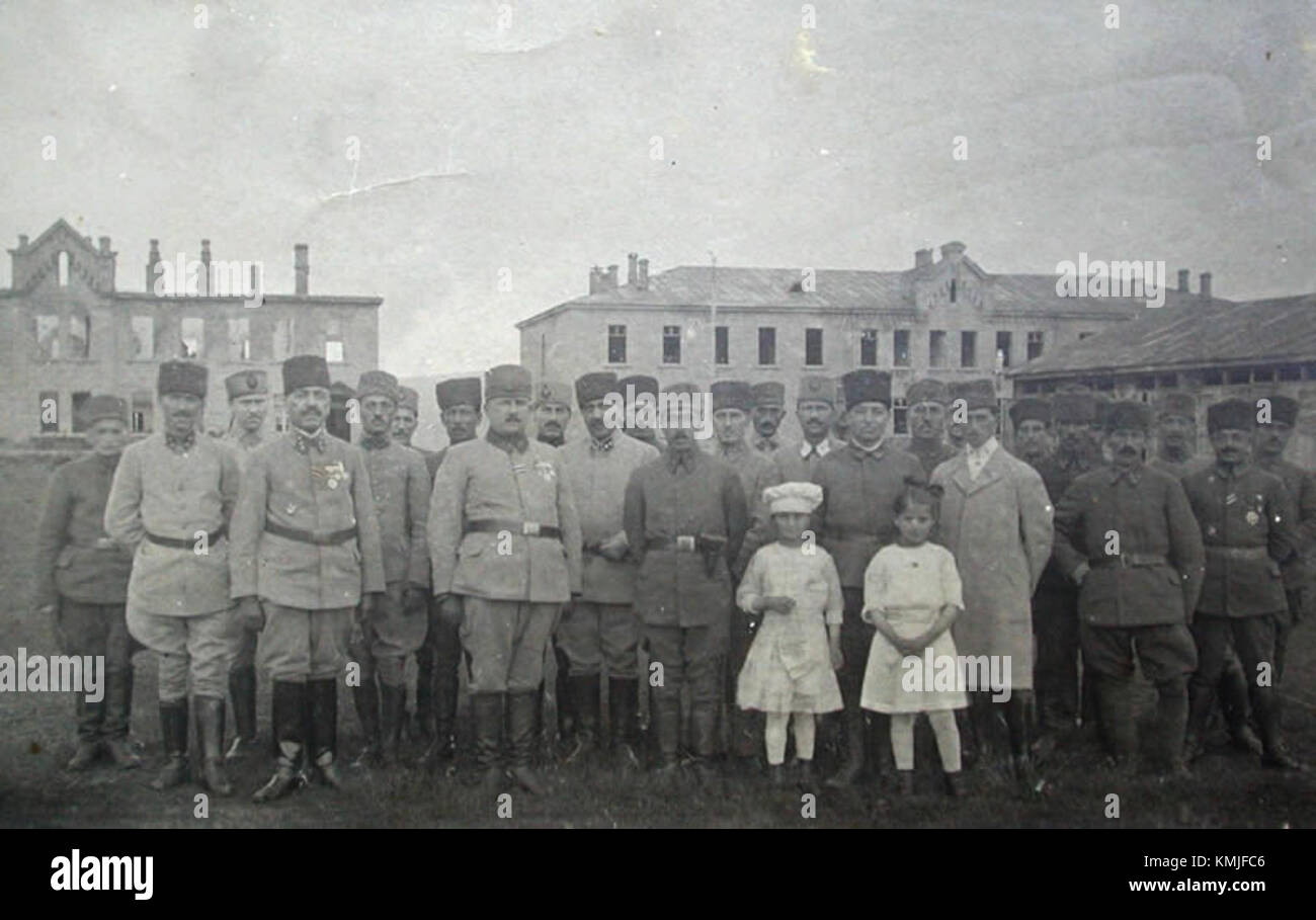 Karabekir and his staff visited Sarikamish in 1922 Stock Photo - Alamy