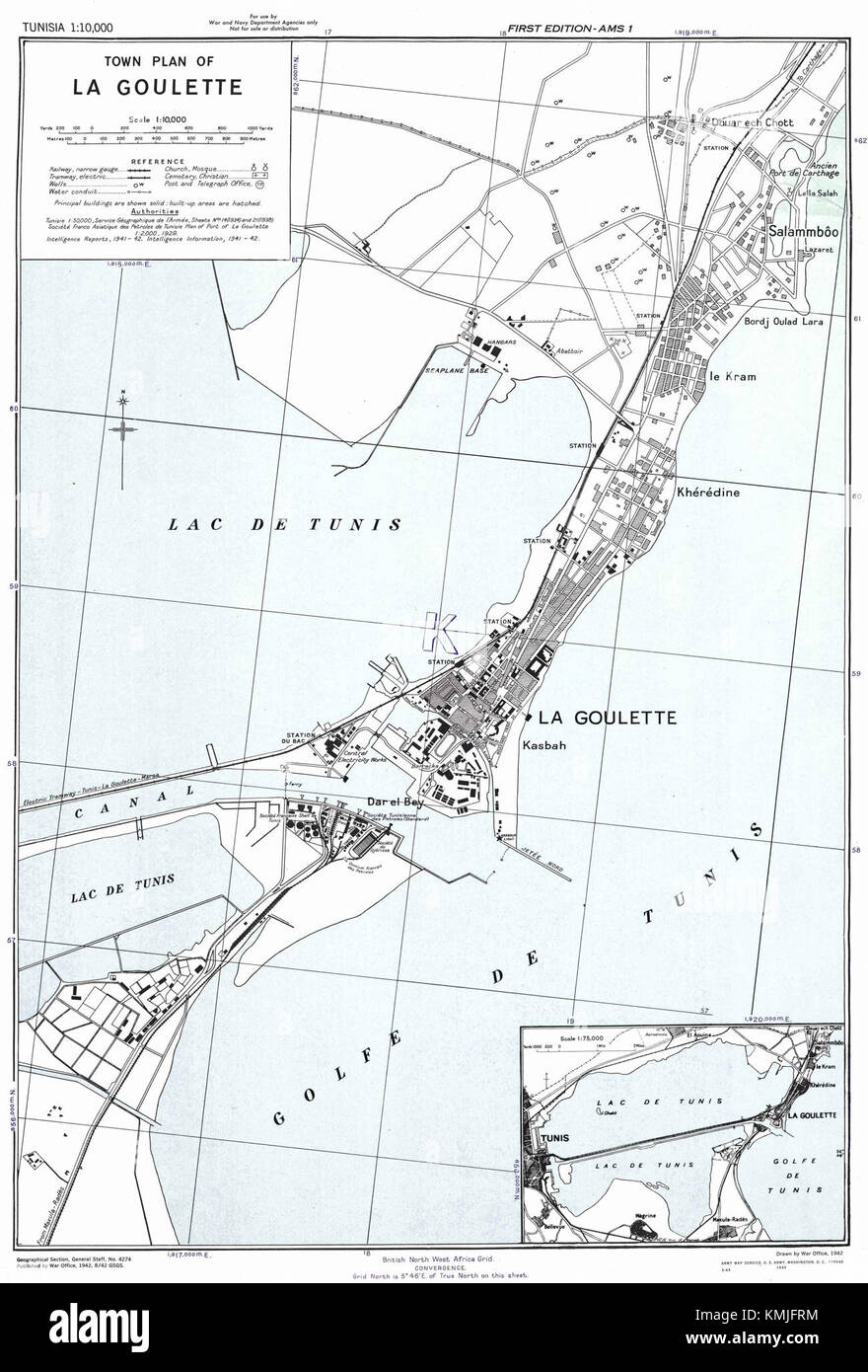 The image shows a plan of the Goulette ports, likely referencing port ...