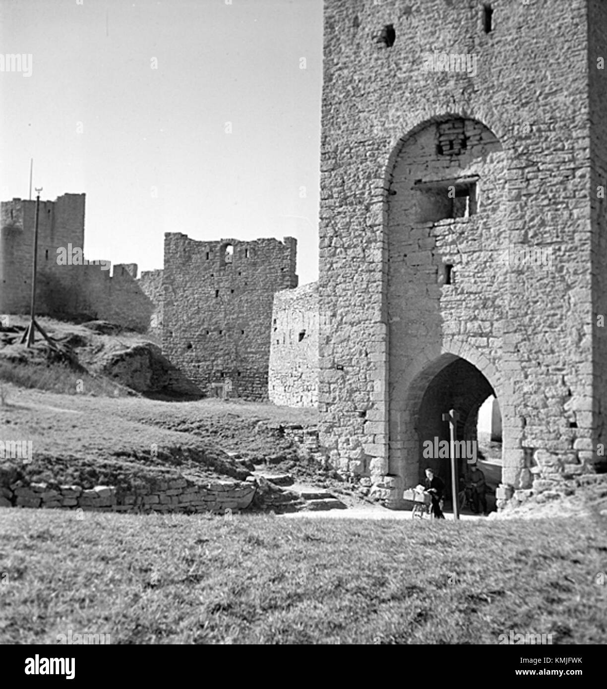 Stone wall structures in Black and White Stock Photos & Images - Alamy