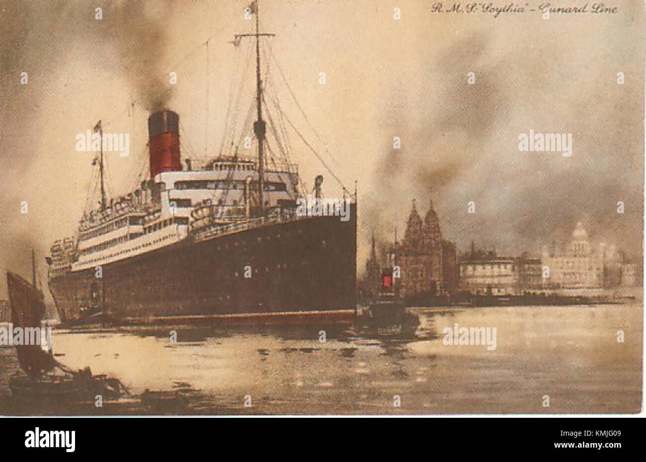 RMS Scythia was a British ocean liner, known for its transatlantic ...