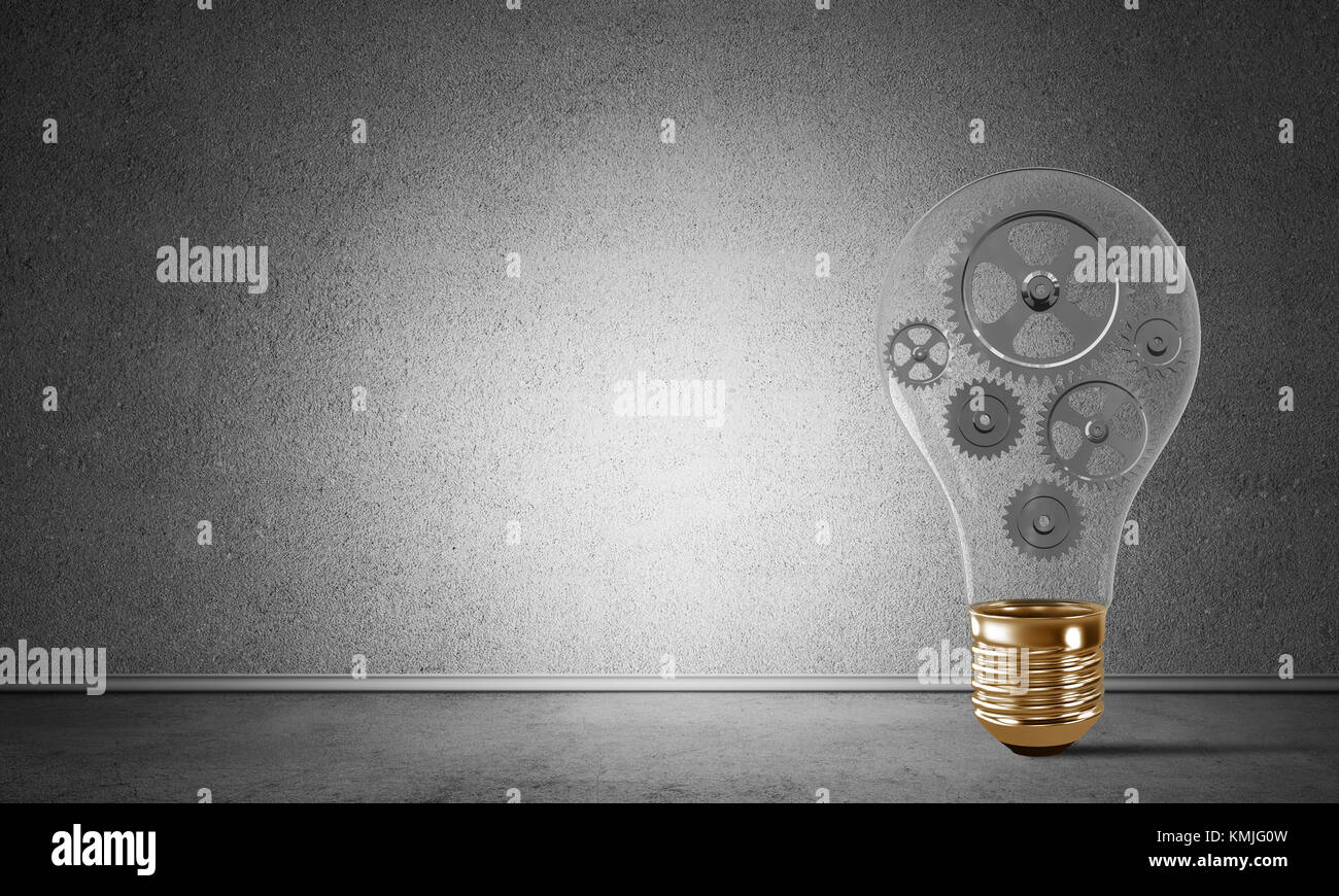 Concept of lightbulb as symbol of new idea Stock Photo - Alamy