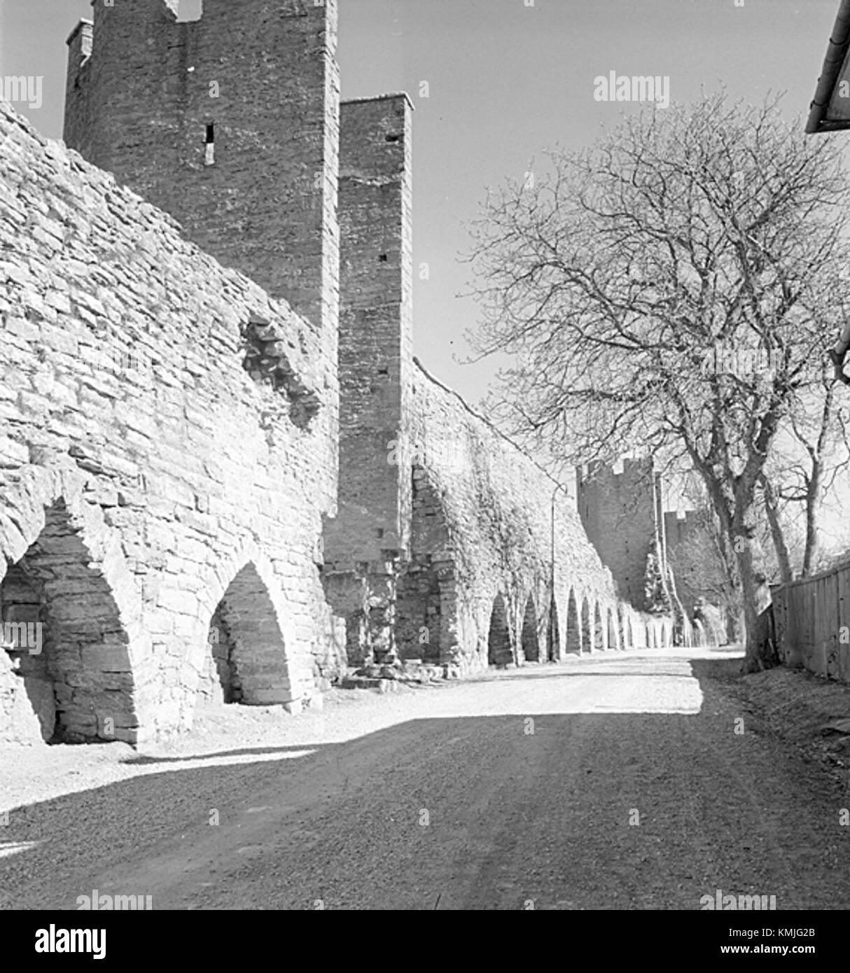 Visby Ringmur is a medieval defensive wall surrounding the city of ...
