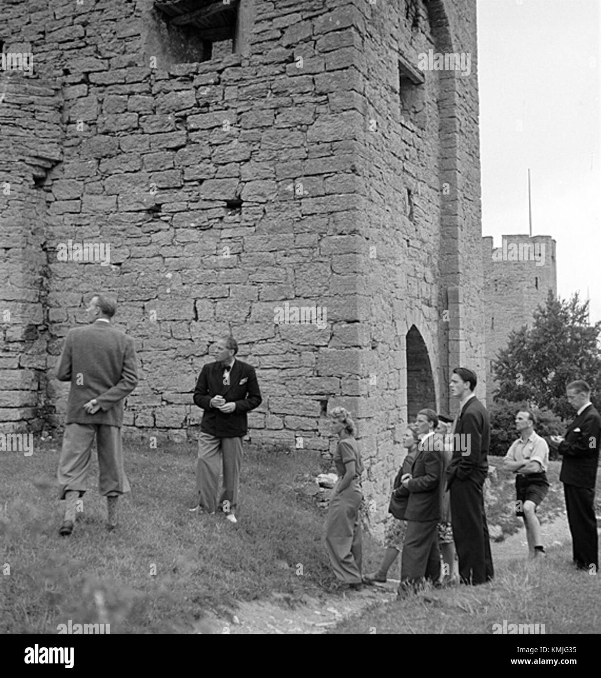 The Visby ringmur, located on Gotland, Sweden, is a medieval city wall ...