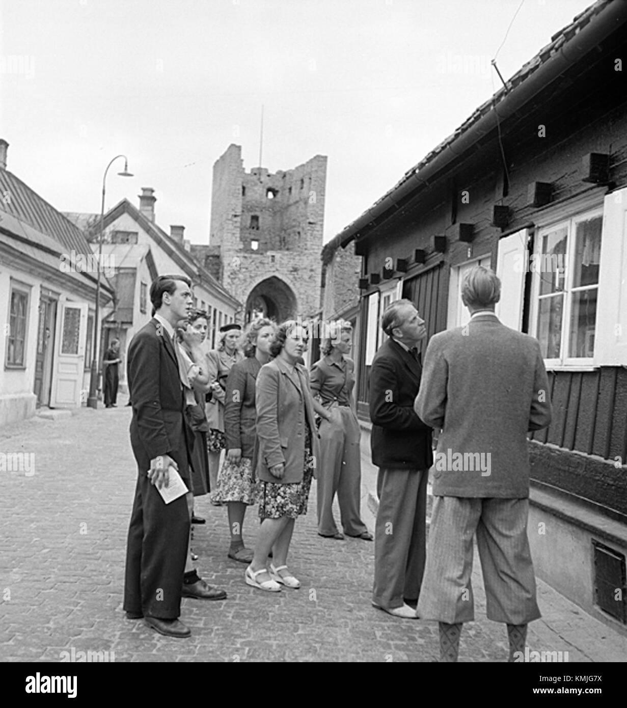 The Visby Ringmur, located on the island of Gotland in Sweden, is a ...