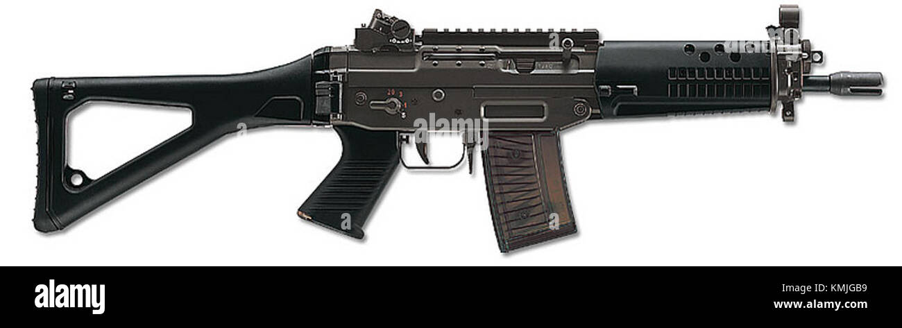 The Swiss Arms SG 553 is a versatile assault rifle used by military ...