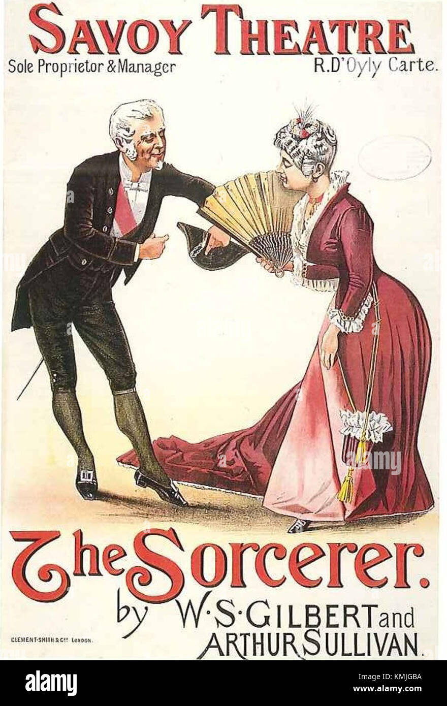 Gilbert and sullivan poster hi-res stock photography and images - Alamy