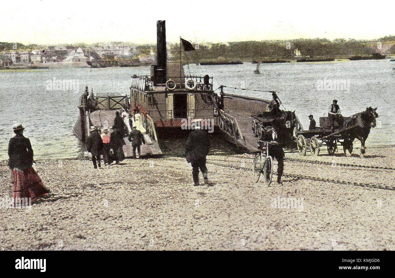 The Torpoint Ferry, built in 1894, is a historic vehicle ferry service ...