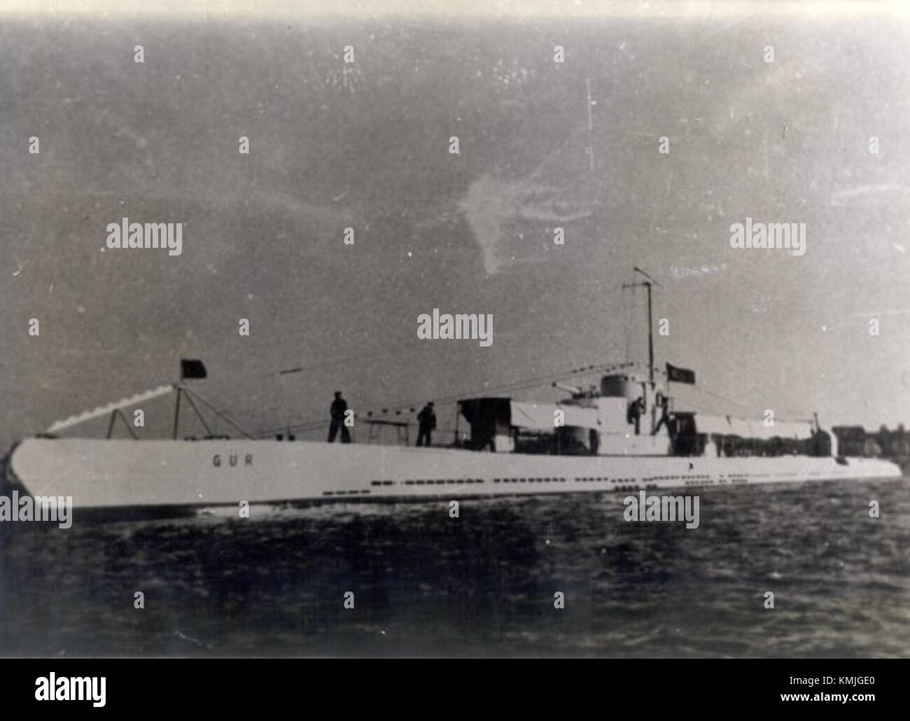 The Turkish submarine Gur, built in 1936, was an important vessel in ...