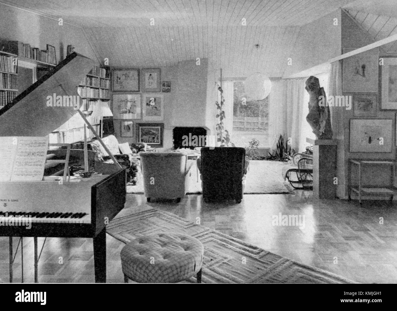 Villa Sundahl, built in 1956, is a notable example of mid-20th-century ...