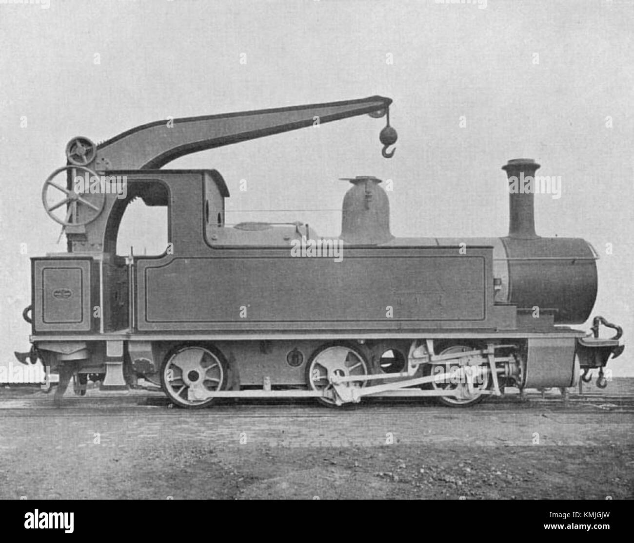 A historical photograph of the WAGR U class locomotive, built in 1903 ...