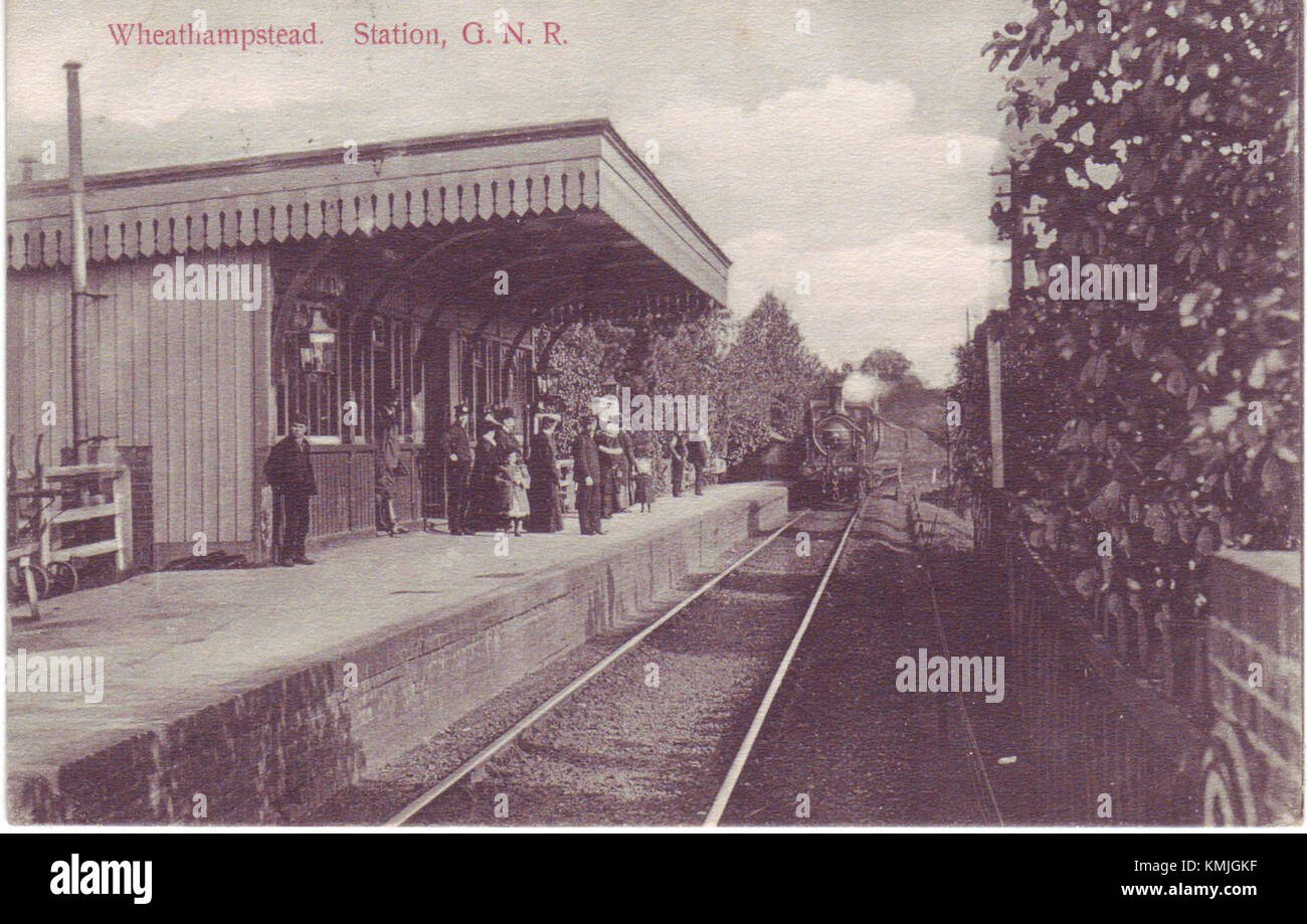 Wheathampstead railway station, located in Hertfordshire, UK, is a key ...